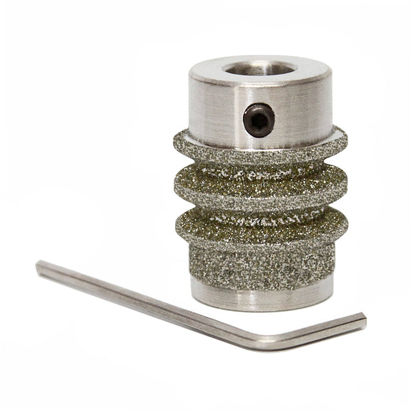 Ripple glass grinder bit